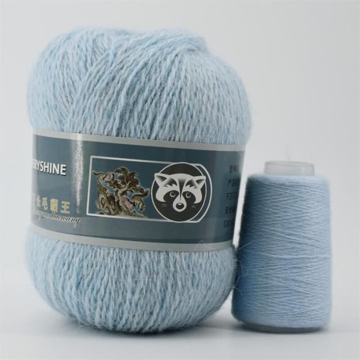 Fil de laine mérinos grossière tricoté à la main 70g pour fil de ...