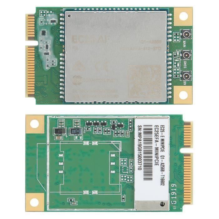 Kaixin-Garosa Module 4G Pour QUECTEL EC25-AF Module Mini PCI-E 4G LTE 150 Mbps pour Verizon AT T ...