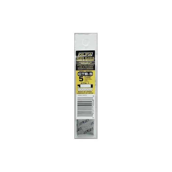 Olfa Carton Cutter Refill Blades 5pc - Cdiscount Bricolage
