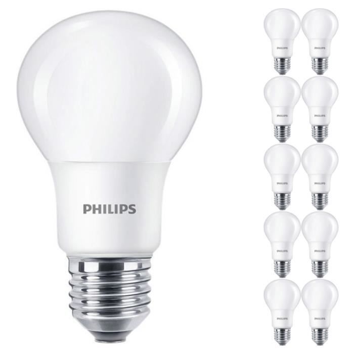 Lot 10x Philips Corepro LED Bulb E27 Poire Dépolie 5W 470lm - 930 Blanc ...