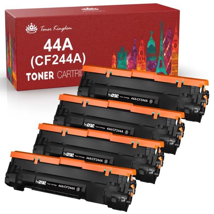 TONER KINGDOM Compatible CF244A 44A 4 noir Cartouche de Toner ...