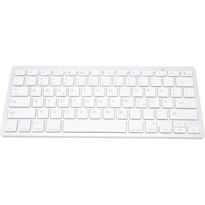Clavier Sans Fil, Mini Clavier Multilingue Ultra Fin À 78 Touches ...