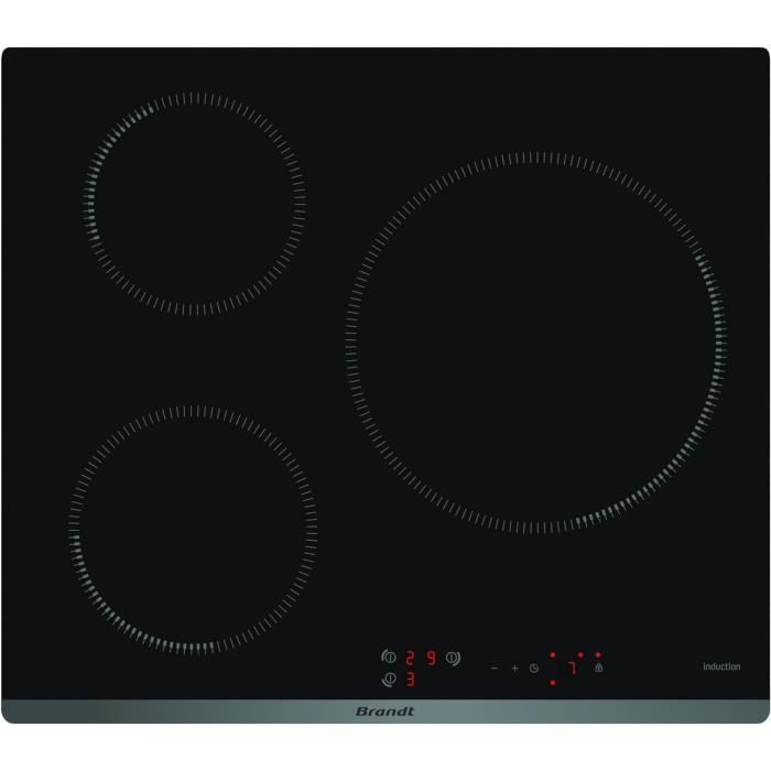 Bpi6315B - Plaque Induction - Table De Cuisson Encastrable - Noir - 3 ...