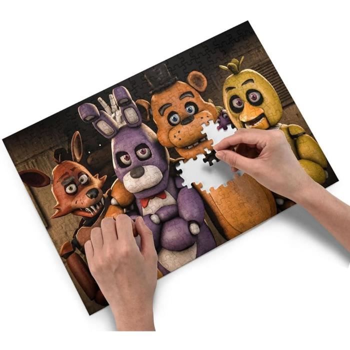 Fnaf Puzzle Fnaf En Bois Pour Brèche De Sécurité Des Cinq Nuits ...