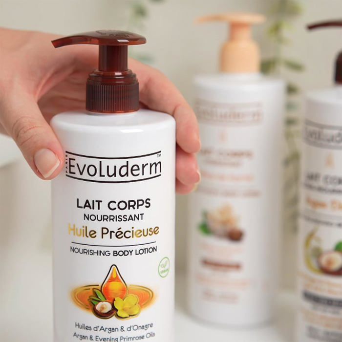 EVOLUDERM - Lait Corps Ultra-Nourrissant Huile Précieuse - Ingrédients ...
