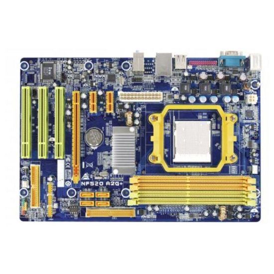 Carte mère Biostar NF520 A2G+ NVIDIA nForce 520 Socket AM2/AM2+ 4xDDR2 ...