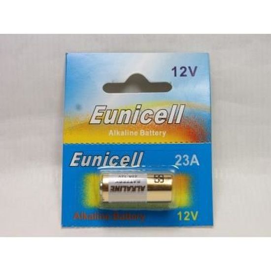 Pile A23 Eunicell 12V 23A / A23 - Cdiscount Bricolage