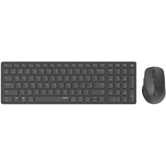 Clavier Souris Sans Fil Multi-Mode Rechargeable Blade 9700M (Pack Kit ...