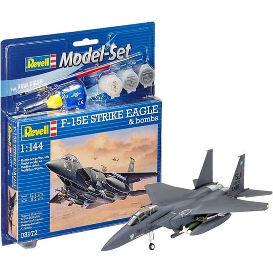 Revell Model Set- Revell Avion, 63972, Gris62 - Cdiscount Jeux - Jouets