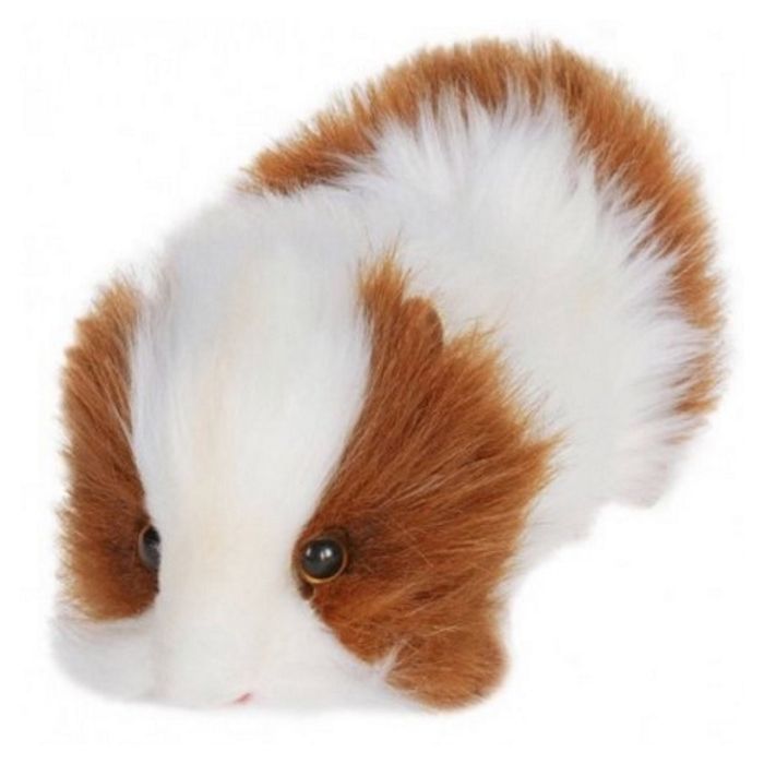 Peluche - Hansa - Cobaye Roux et blanc - 20cm - Pour enfants - Poils ...