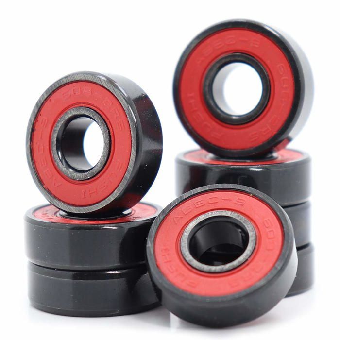 Roulement 608RS - 8 x 22 x 7 mm - ABEC-9 - Rouge - Scellé avec ...