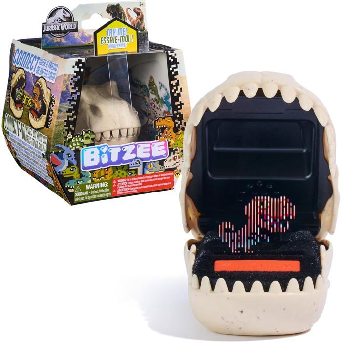 Bitzee Jurassic World Mon Animal Interactif - 25 dinosaures digitaux 3D ...