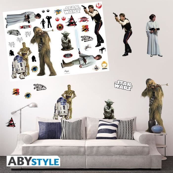 Stickers Star Wars - 100x70cm - Rebels (blister) - ABYstyle - Cdiscount ...