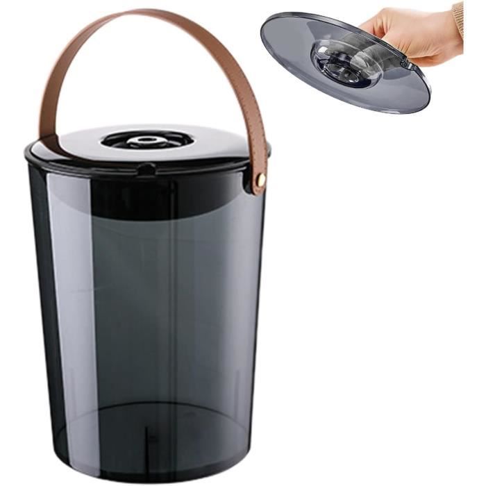 Seau Transparent Avec Couvercle - Grand Conteneur De Stockage Portable ...