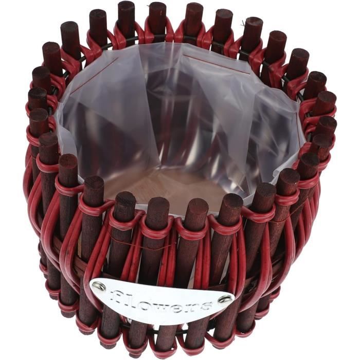 1 Pc Pot De Fleur Plante En Pot En Osier Pots De Fleurs Suspendus Pots ...