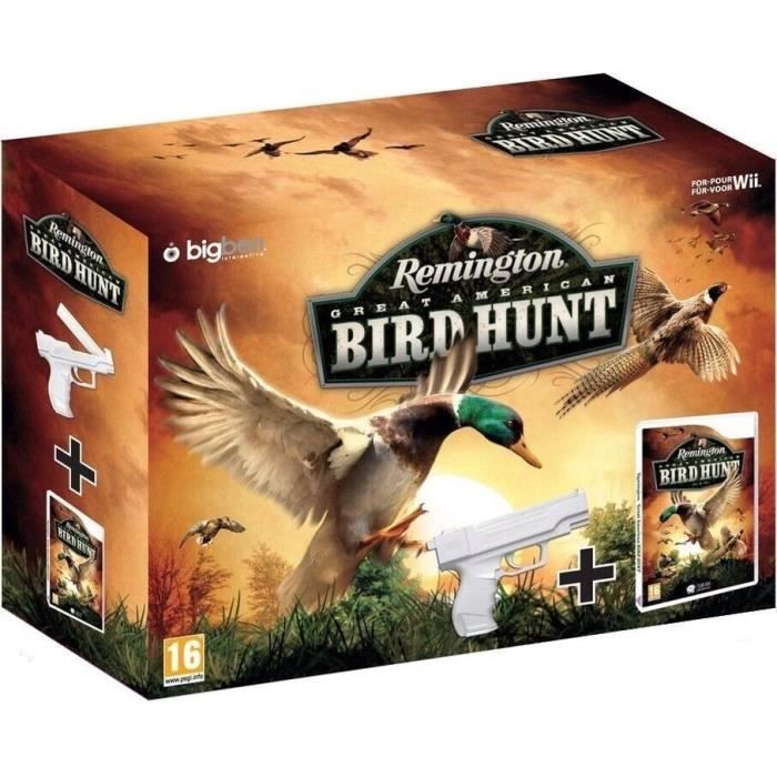 Jeu Nintendo Wii Remington Bird Hunt avec pistolet - Tir FPS - Français ...