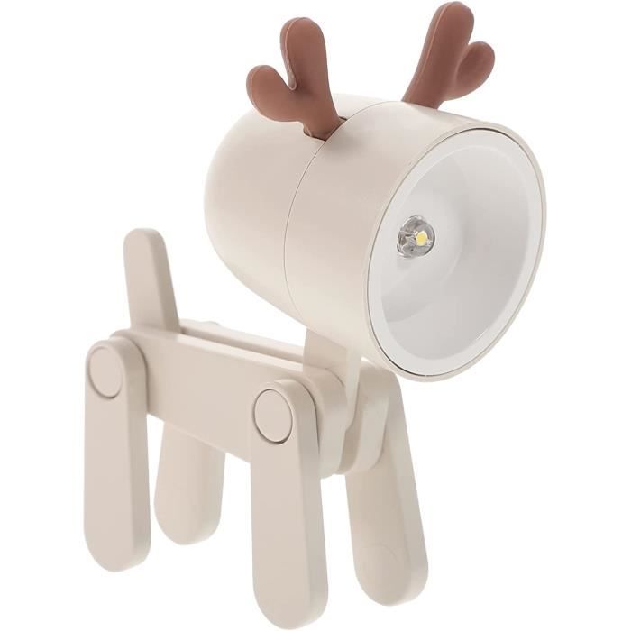 Mignon Mini Kawaii Lampe De Bureau De Cerf Led Lecture Veilleuse ...