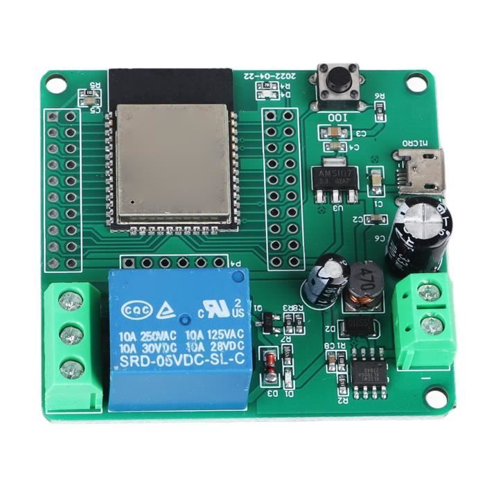 LAN pour ESP32 Relais Module Module de Relais 8 Canaux WIFI Carte de ...