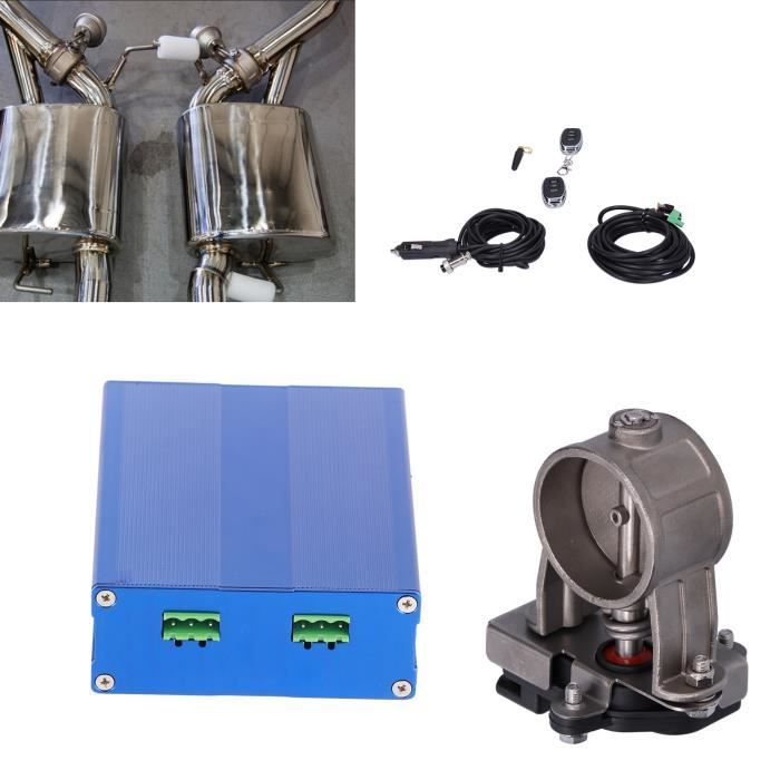 Garosa Kit Valve d'Échappement Electrique à Télécommande avec Puce ...