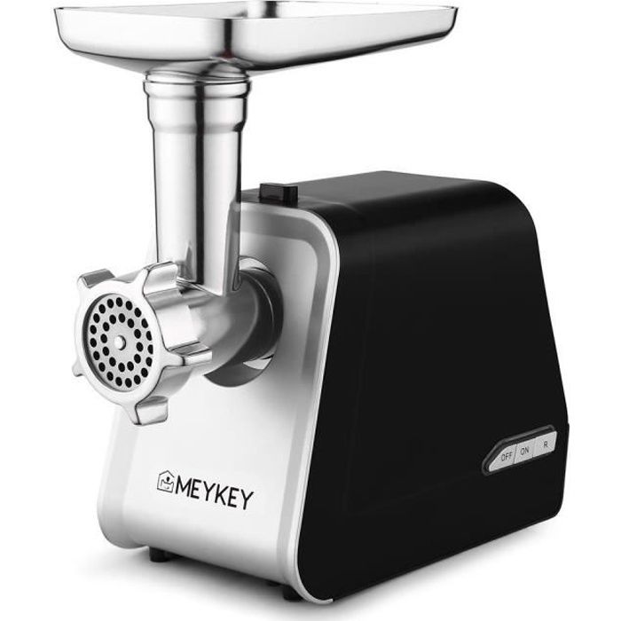 Meykey Hachoir à viande Electrique évalué 500W, Pour Viande et Saucisse ...