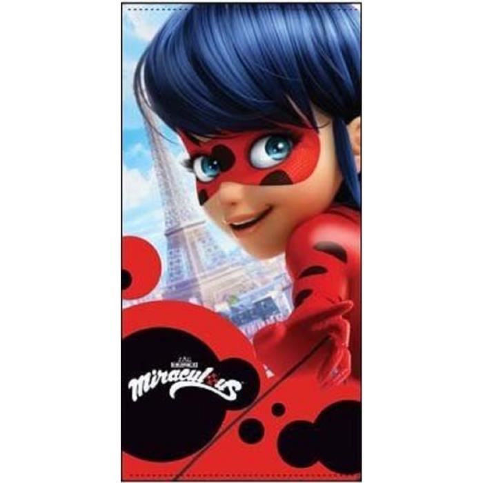 Serviette de Plage - Miraculous Ladybug - Marinette - 70x140 cm ...