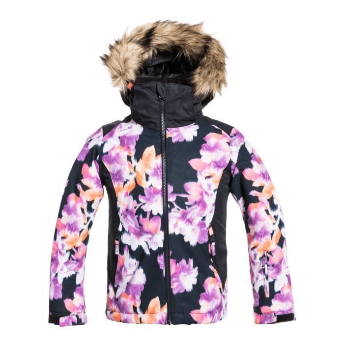 Veste de ski fille Roxy Jet Ski - black - 10 ans - Cdiscount Sport