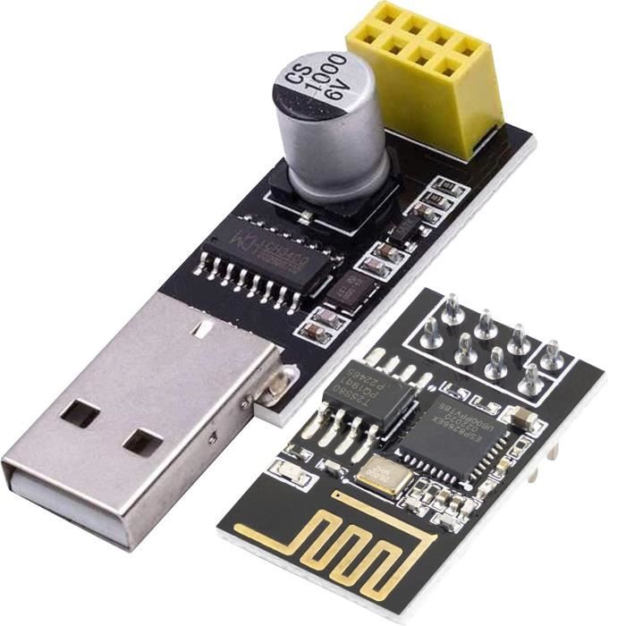 Esp8266 Esp-01 Module Émetteur-Récepteur Série Sans Fil Wlan Wifi Avec ...