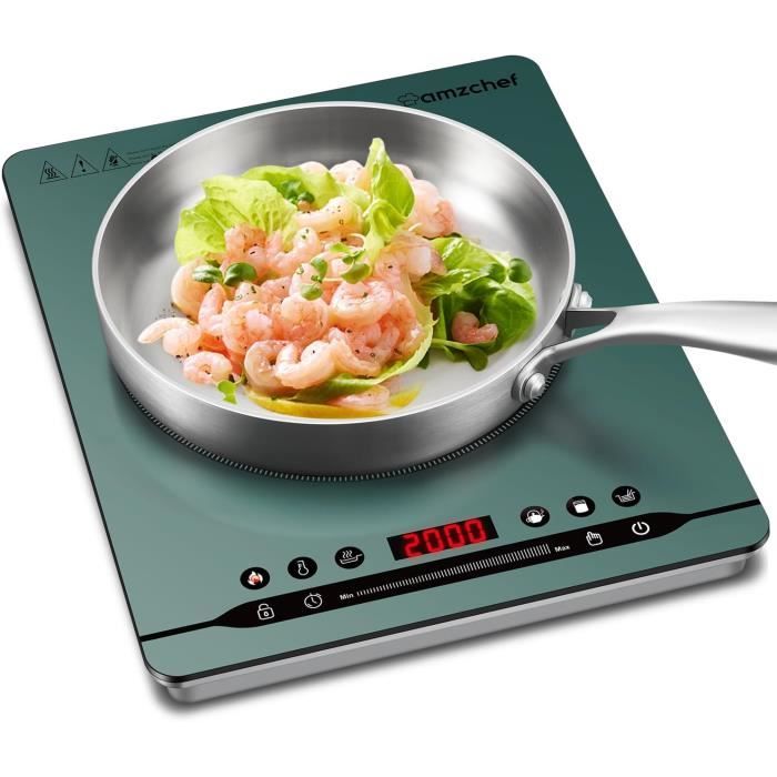 Plaque De Cuisson À Induction Simple 2000 W Plaque À Induction Portable ...