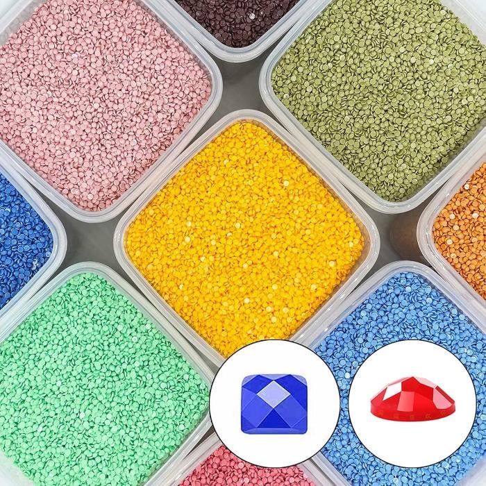 Carré Perles De Peinture Diamant 413,Diamond Painting De Rechange Pour ...