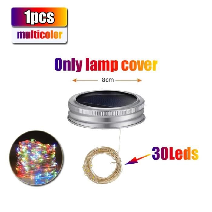 BALISE SOLAIRE,Cover Multicolour 1--lampe solaire exterieur Lampe ...