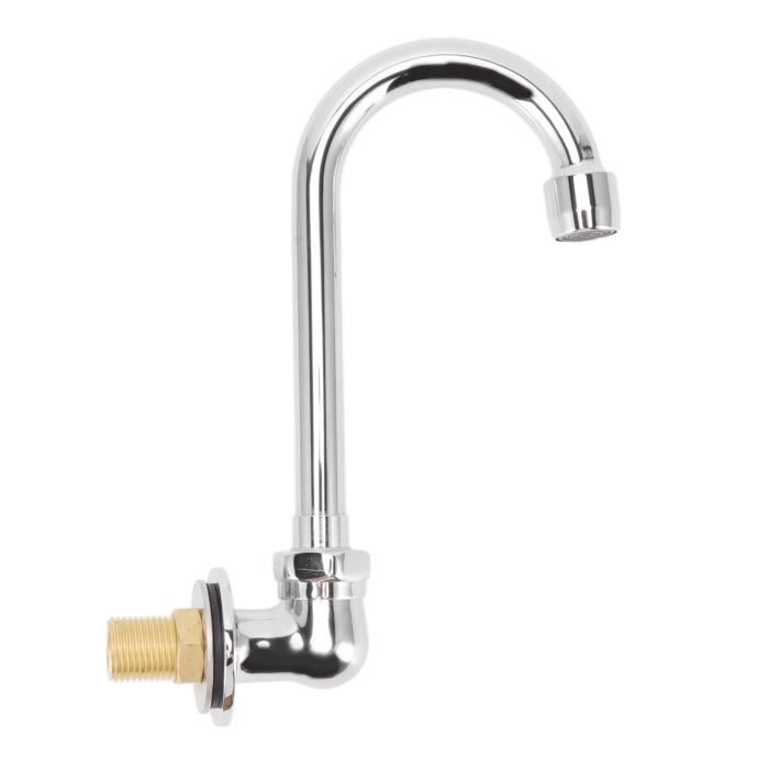 Zerone Robinet à valve à pédale Robinet à pédale robinet en acier ...