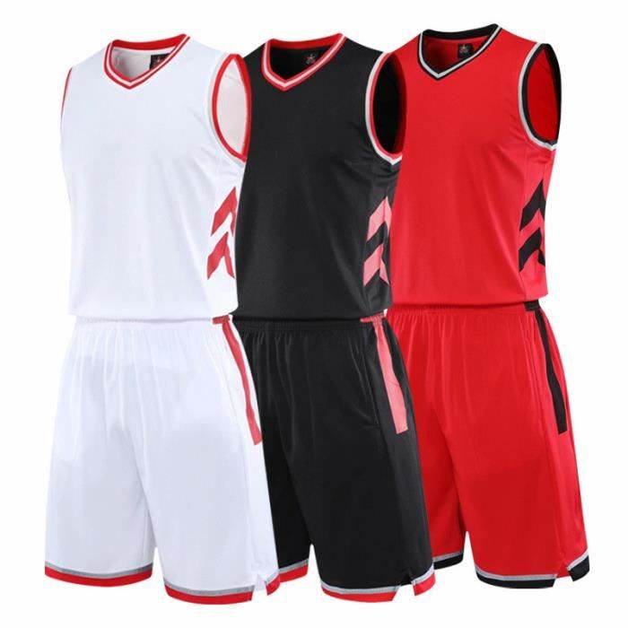 Maillot de basket-ball vierge pour hommes maillot de sport personnalisé ...