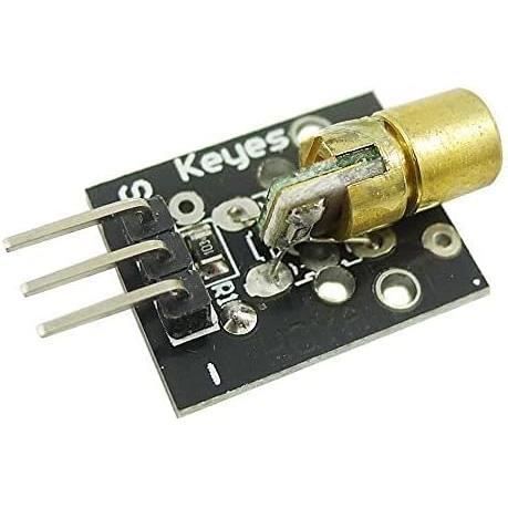5Pcs Ky-008 650Nm 5V Capteur Laser Module Pour Arduino[J1595 ...