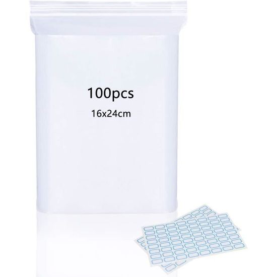 Sac Alimentaire Et Pour Sandwich - Sachet Zip Plastique Transparent ...