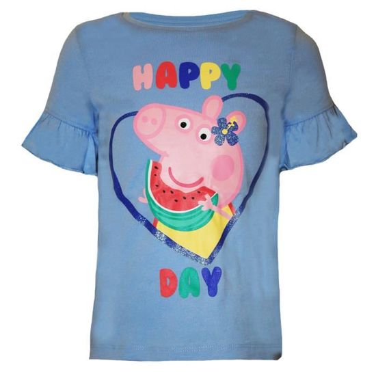 Peppa Pig - Ensemble T-shirts Multicolore - Cdiscount Prêt-à-Porter