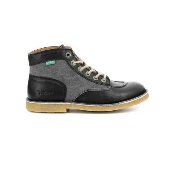 KICKERS Bottillons Kick Legend noir Noir - Cdiscount Chaussures