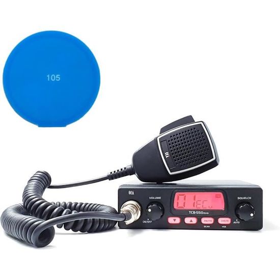 Package Radio Cb Tti Tcb-550 Evo + Cadeau Sticky Pad Bleu[J887 ...