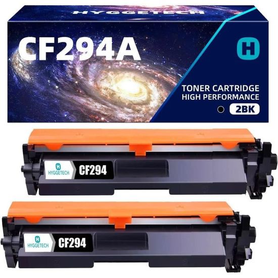 Lot De 2 Cartouches De Toner Compatibles Pour Hp Cf294A 94A Pour Hp ...