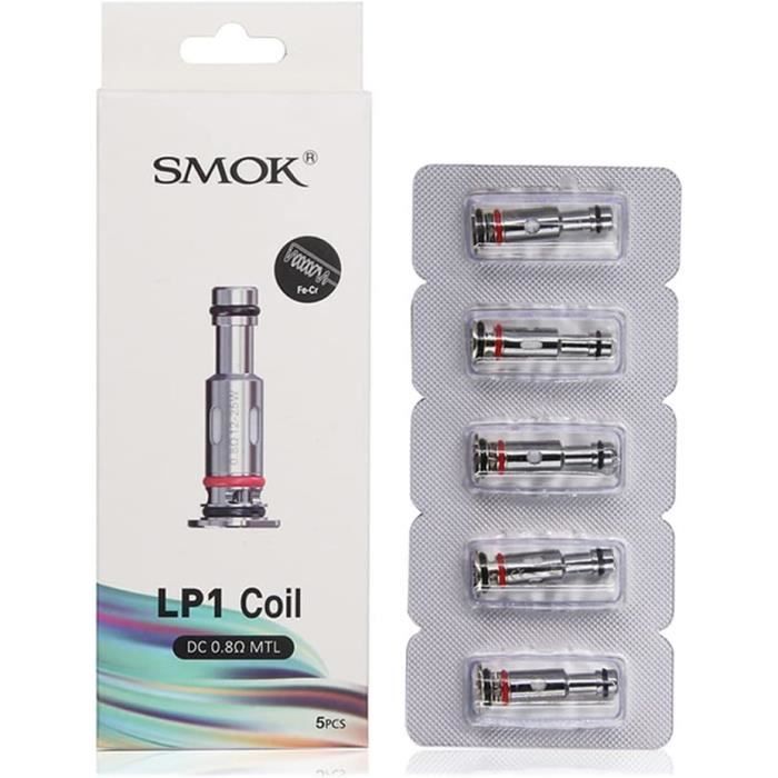 Original SMOK LP1 Coil LP1 DC 0.8ohm MTL coil Vape For E Cigarette NOVO 4 Pozz Pro Kit.[G1530 ...