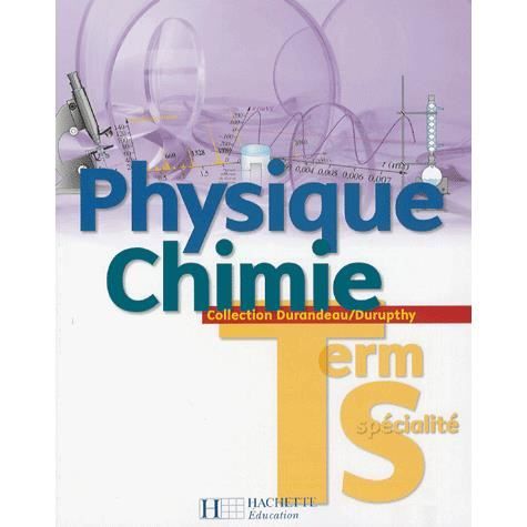 Physique-chimie ; terminale s ; spécialité ; li... - Cdiscount Librairie