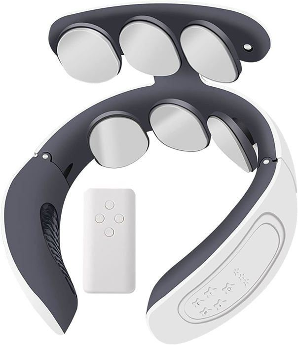 Appareil De Massage Du Cou Masseur lectrique Impulsion Pour Le Cou Avec 4 Modes De Massage Et 15 ...