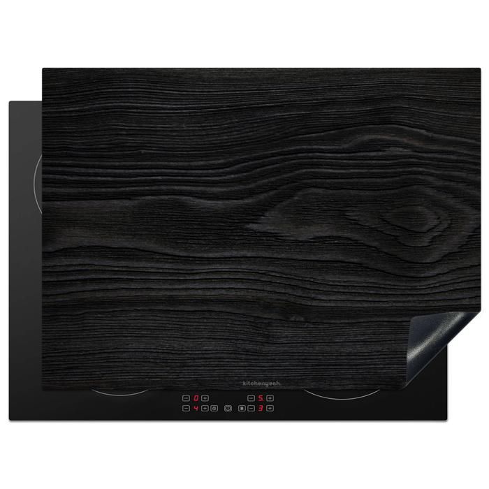 KitchenYeah - Protection Plaque Induction, Cuisson - Noir - aspect bois ...