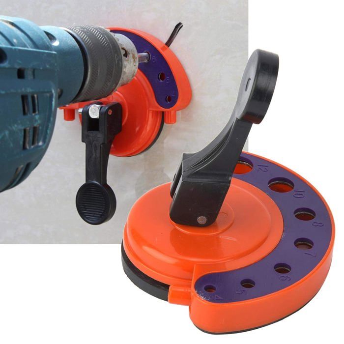 AIMOONSA Guide de perçage à ventouse pour carrelage et verre - gabarit ...
