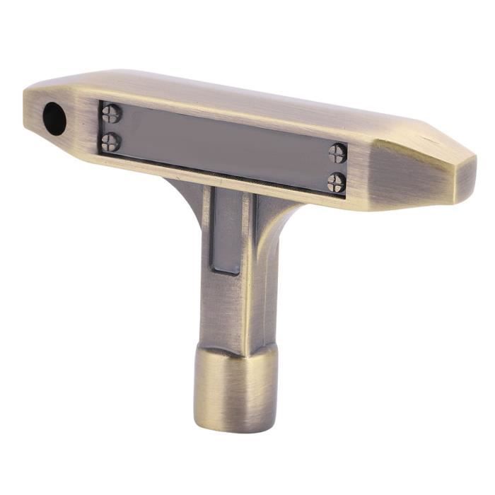 Akozon clé d'accord 1PC T Shape Metal Drum Kit Tuning Key Key 5.4 * 5 ...