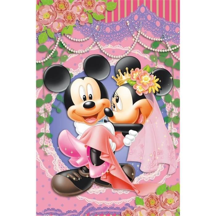 SXFB-251 Zshcf Mickey Mouse, 5D Diamond Painting Kit Diy Mosaic Cross ...