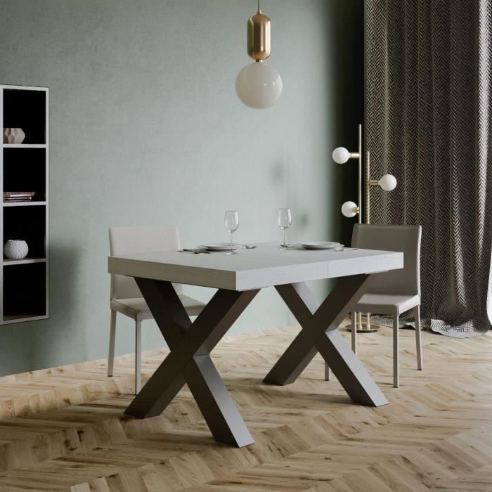 TRAFFIC table extensible avec 2 rallonges de 180cm extensible 284cm ...