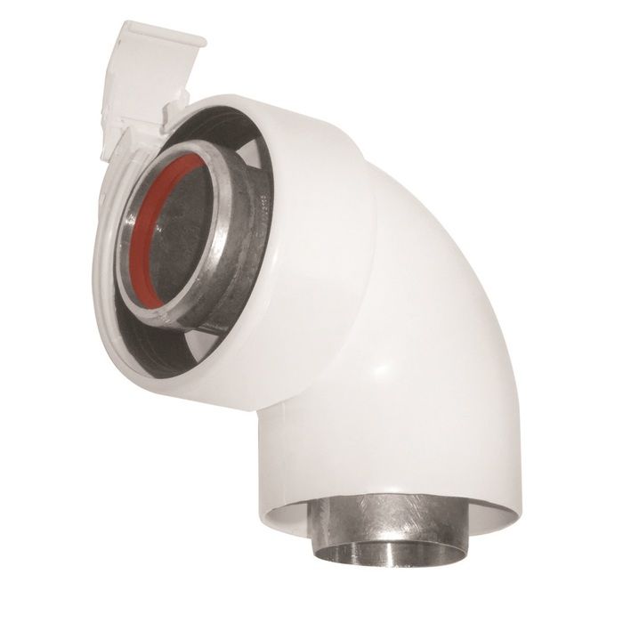 Coude 90° Rolux vent 60/100 Alu/PVC - UBBINK - 227233 - Cdiscount Bricolage