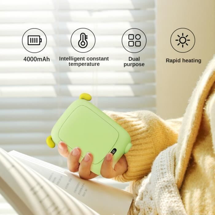 Radiateur d'appoint,Chauffe-mains électrique Portable 2 en 1 ...