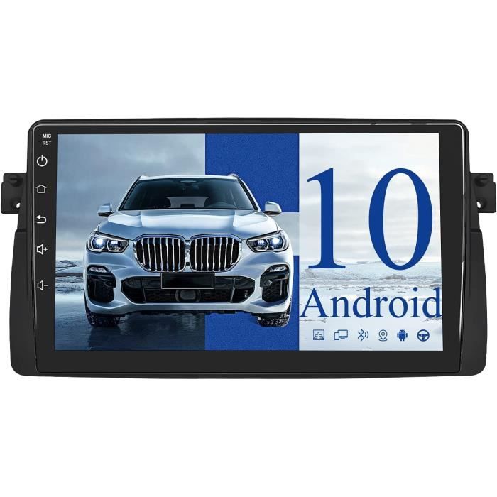 AWESAFE Autoradio pour BMW E46 Android 10.0 Radio 9" HD Ecran Tactile ...