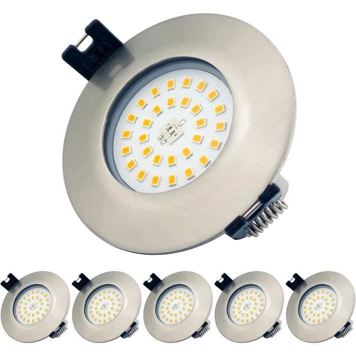 Spots Led Encastrables Ip44 Pour Salle De Bain, Protégés Contre Les ...